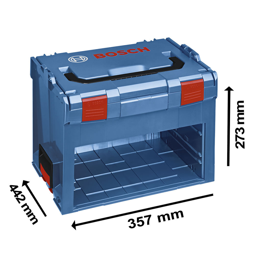 Caja de herramientas Bosch LS-BOXX 306 con dos gavetas - Tienda Bosch ...